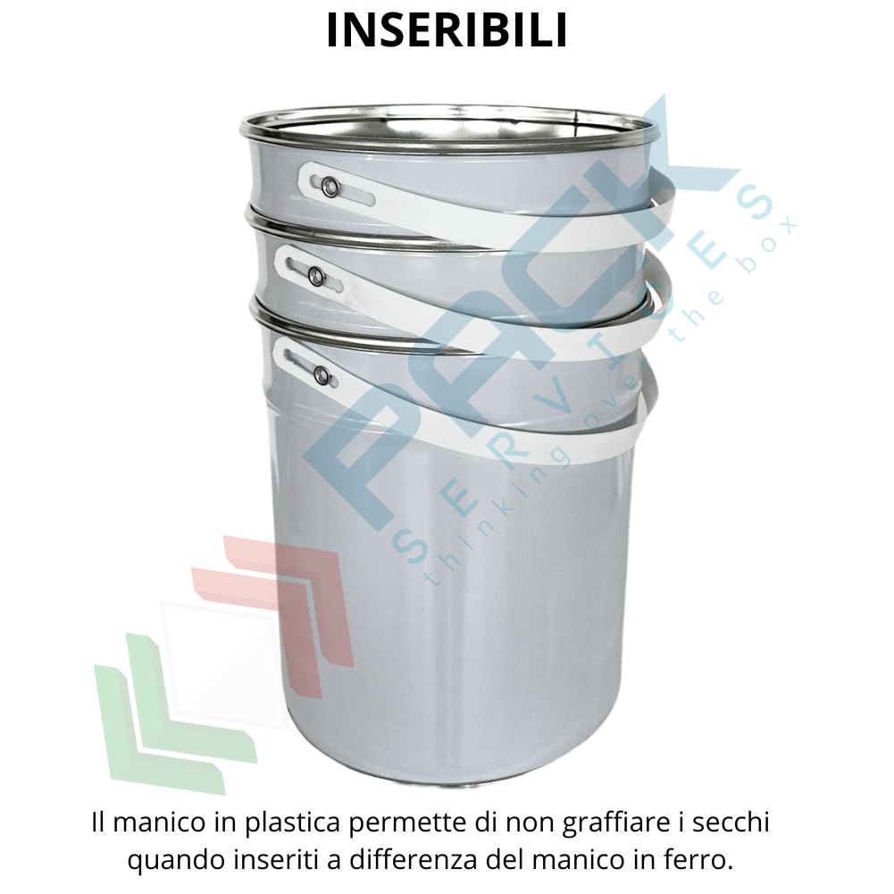 Secchio conico 3 Lt, Ø 180 x 170 mm, int. grezzo