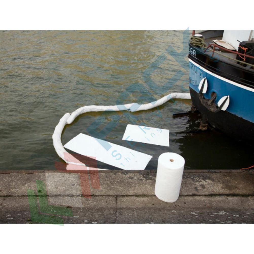 Barriera assorbente per olio Ø 20 cm x 10 mt