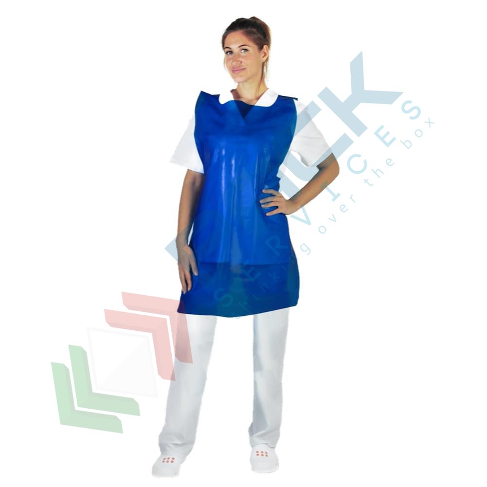 Grembiuli monouso in polietilene (LDPE), 30 micron, Mis 70 x 120 cm ...