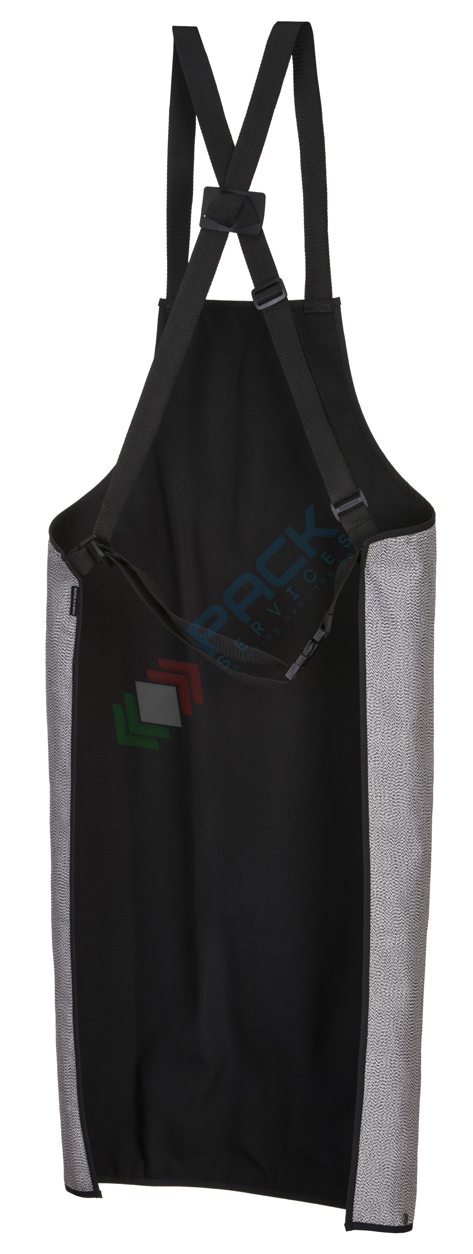 Grembiule da lavoro con pettorina resistente al taglio