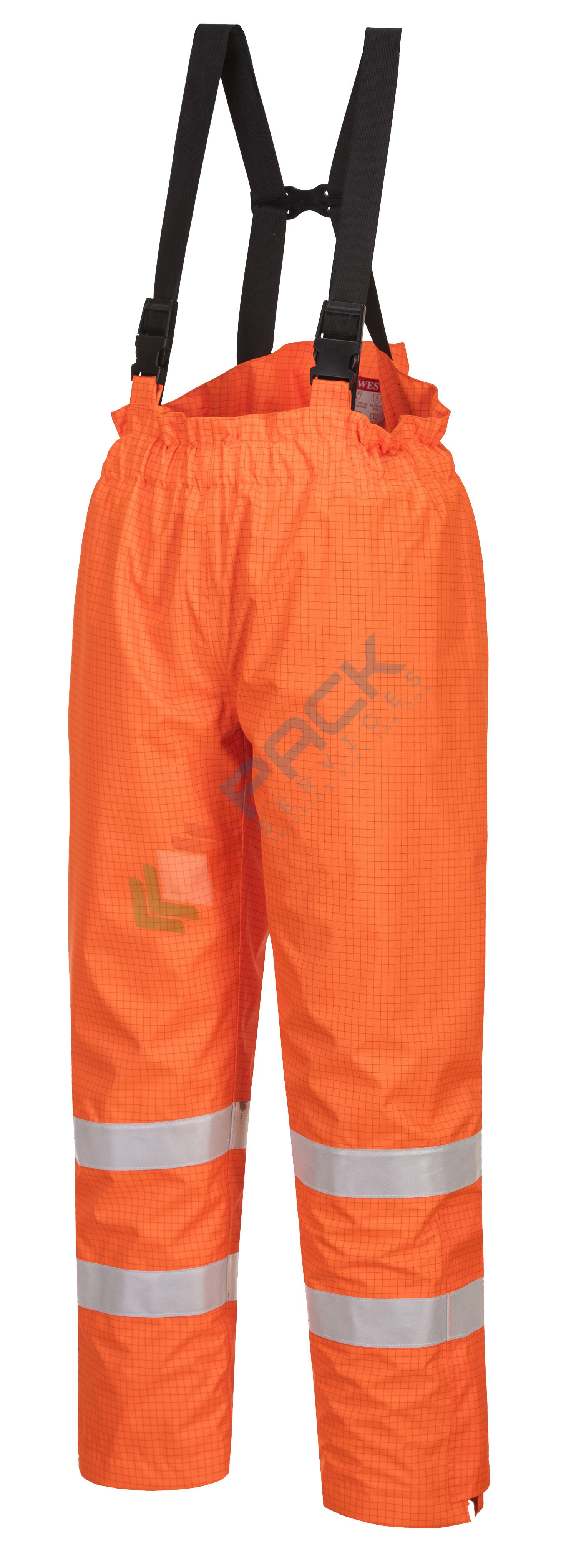 Pantalone Bizflame Rain foderato - multinorma Hi-Vis