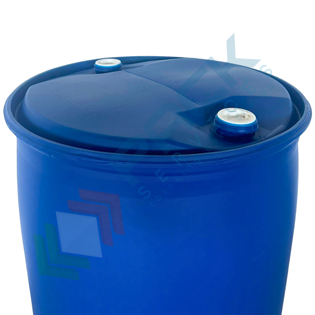 Fusto in HDPE alimentare, cilindrico 220 Lt, ADR liquidi