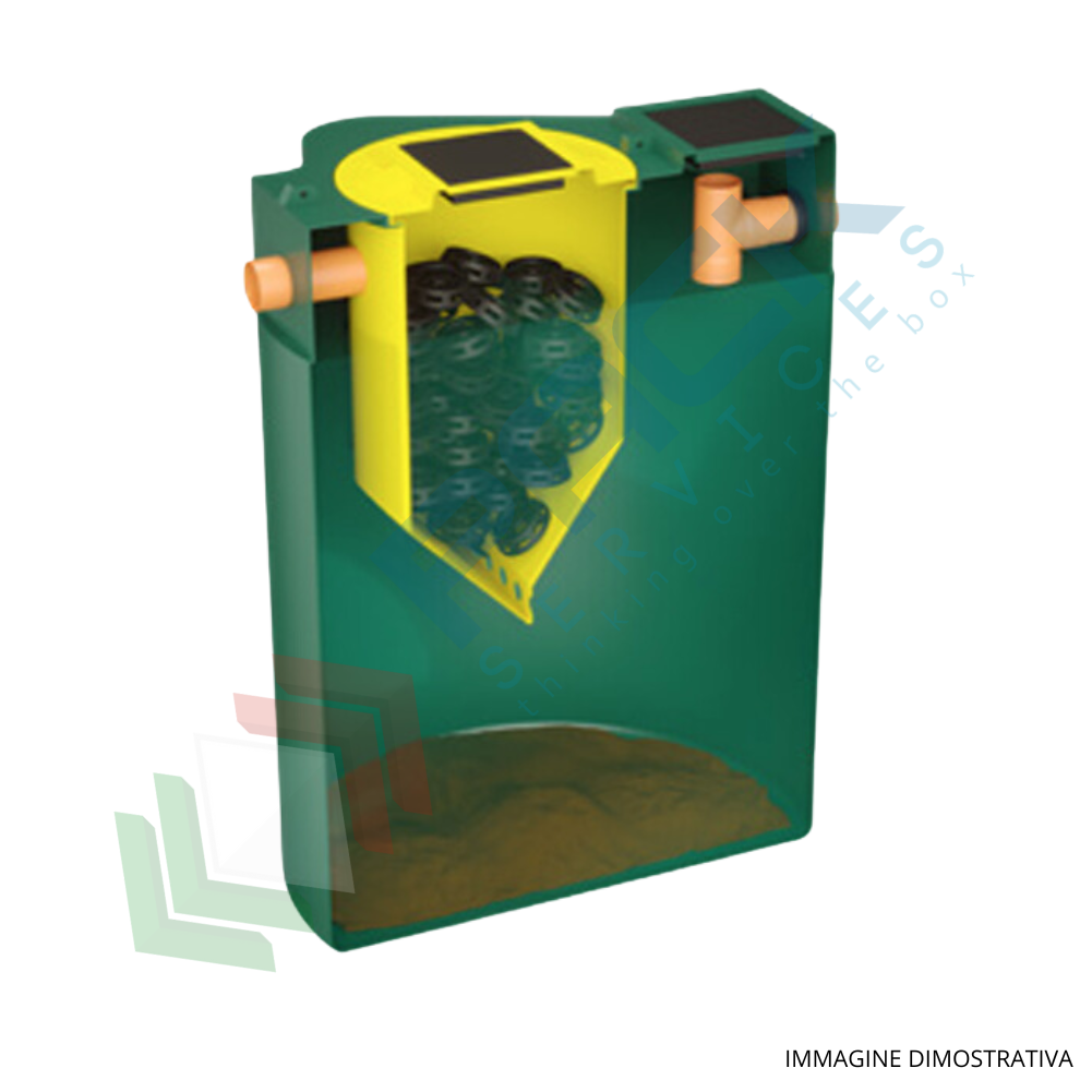 Filtro percolatore anaerobico, A.E. 6, 1000 Lt