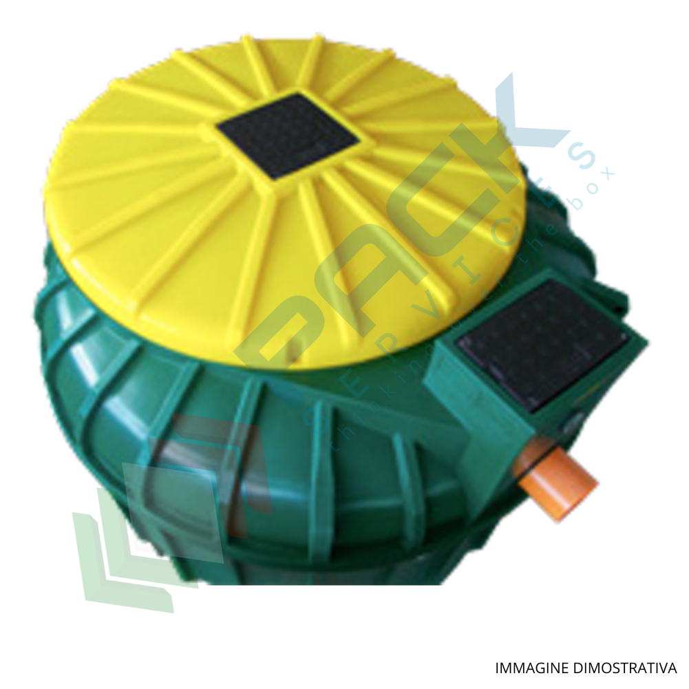 Fossa Imhoff corpo nervato, 10 A.E, 1600 Lt