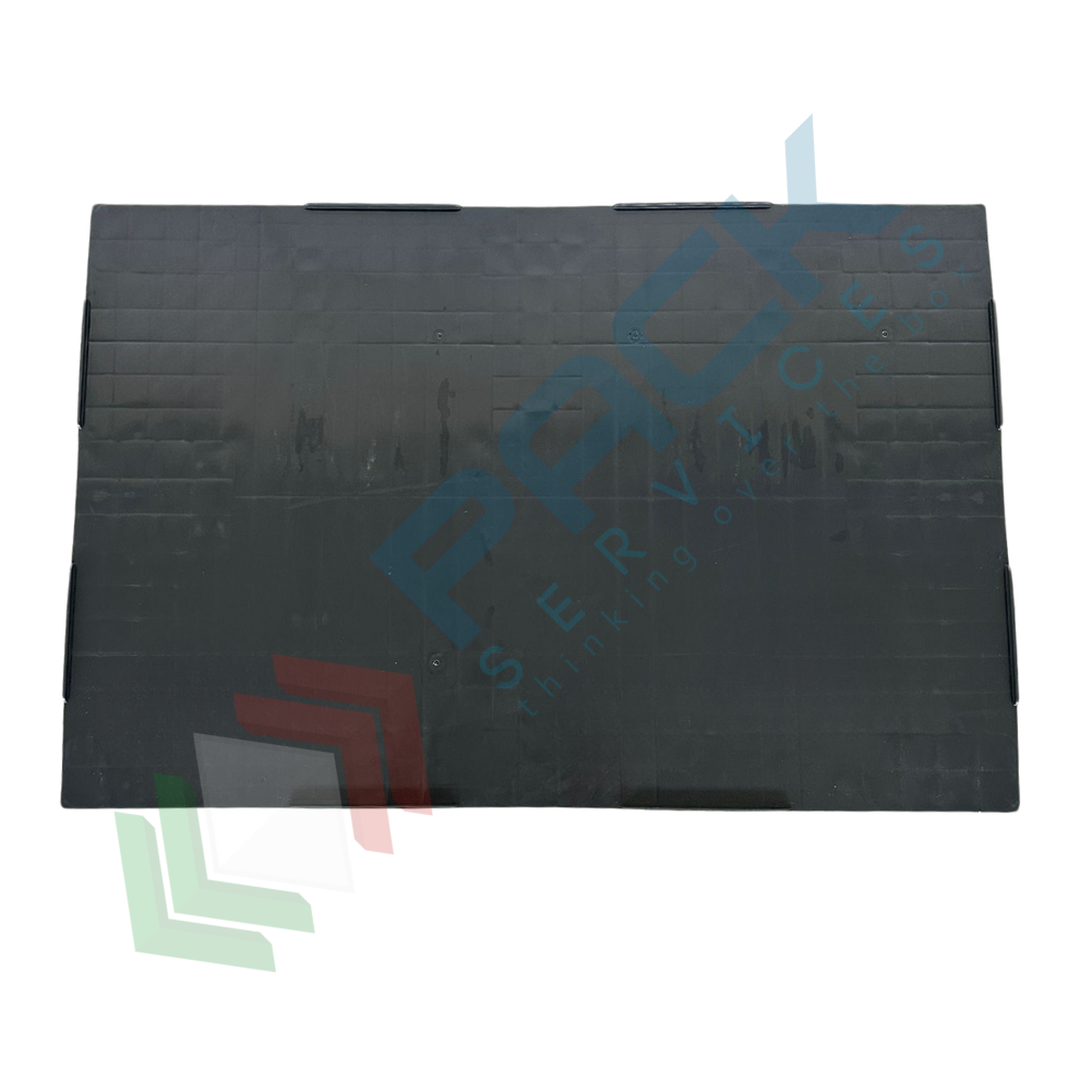 Pallet 80 x 120 in PP-PCR, piano chiuso, 3 traverse
