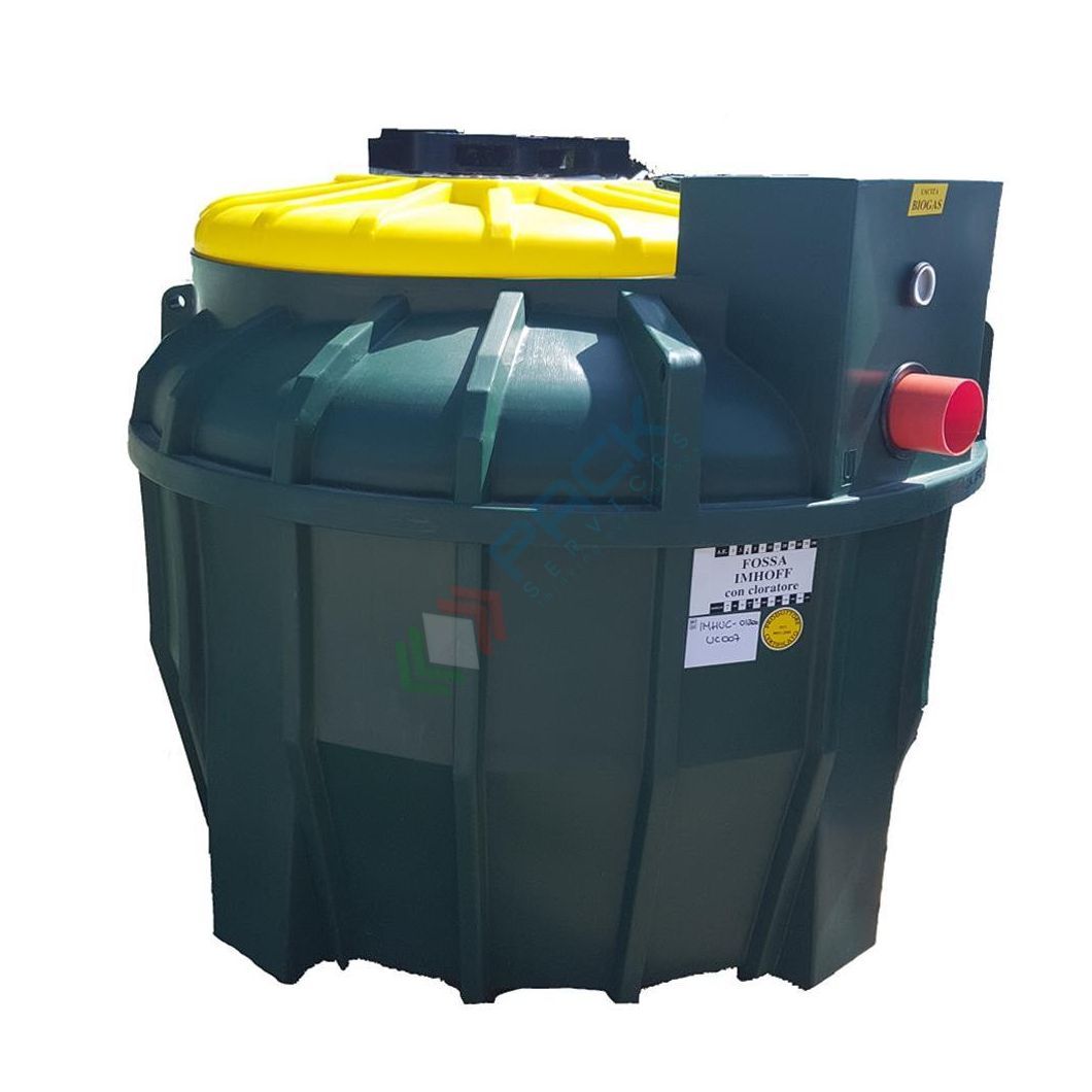 Fossa Imhoff corpo nervato, 5 A.E, 900 Lt