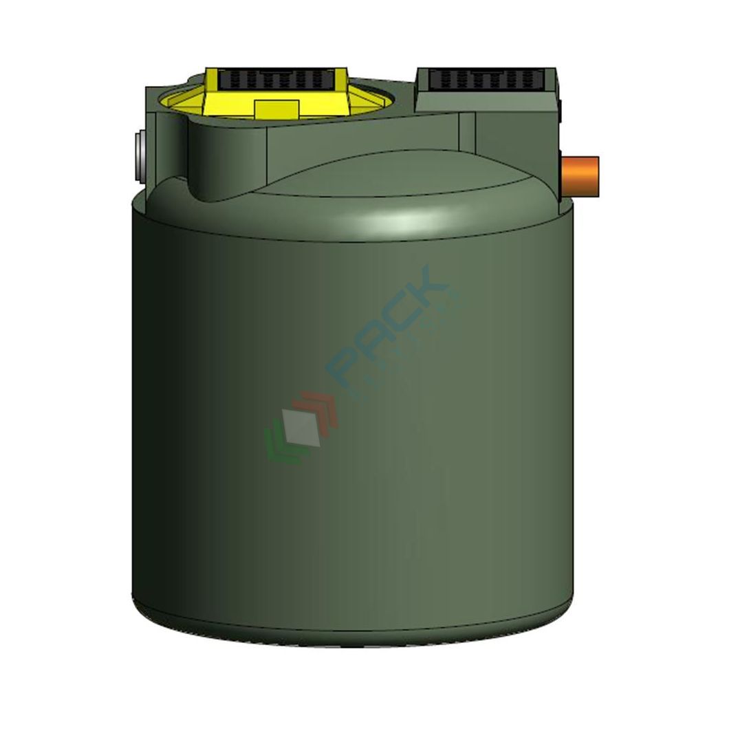 Fossa Imhoff corpo liscio, 3 A.E, 500 Lt