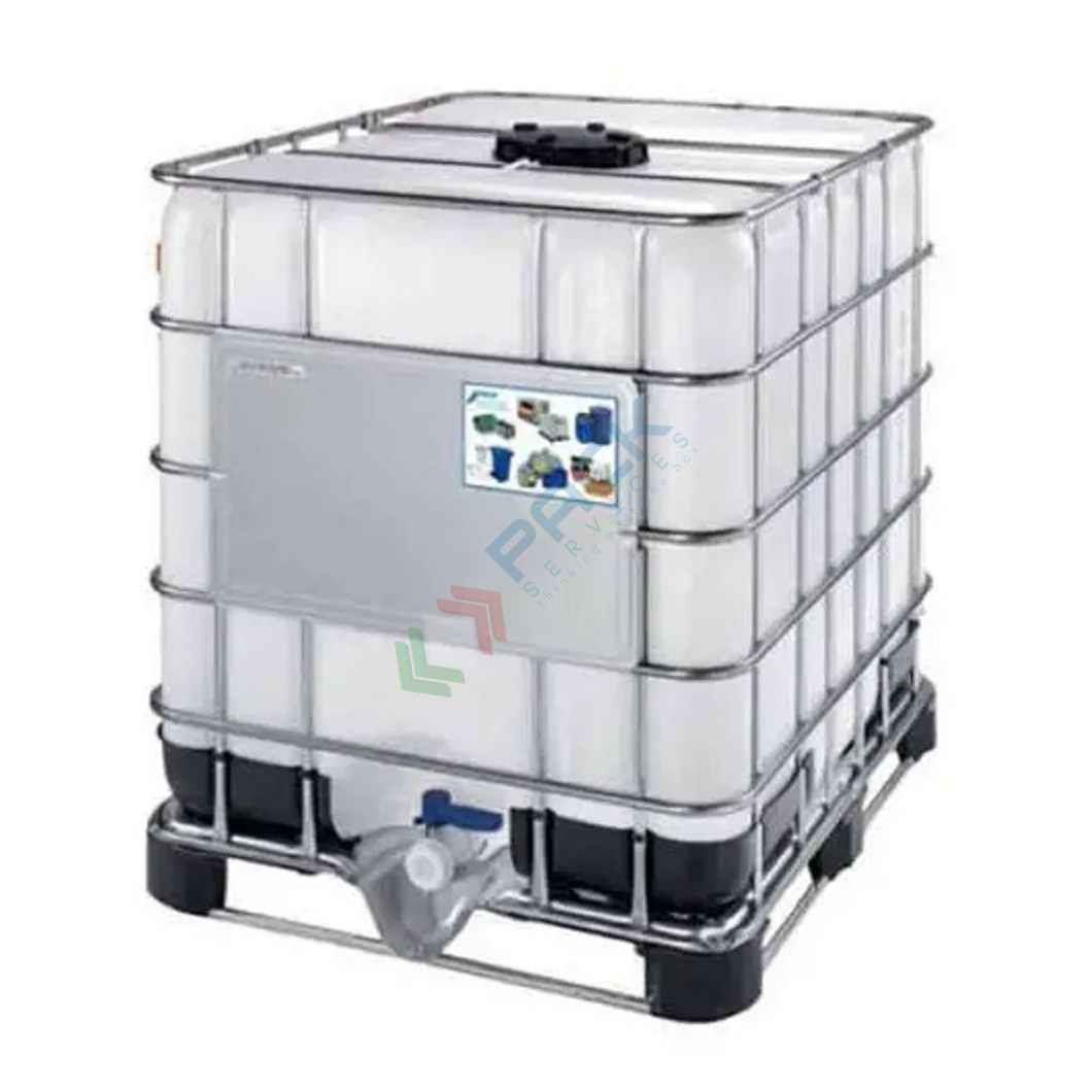 IBC 1000 Lt nuova, antistatica e ADR, cop 150 mm, valv 2", pallet ...