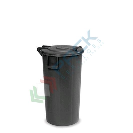 Cassonetto rifiuti 1100 Lt, UNI EN 840, colore bianco